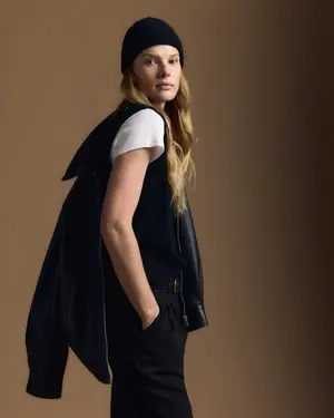 Quince Ribbed T-shirts For Women