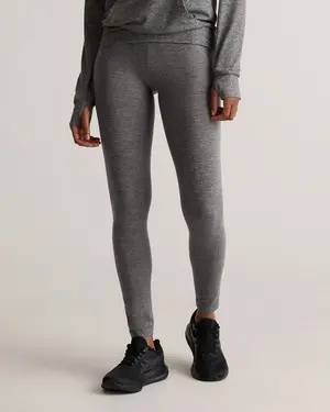Quince Ultra-soft Performance Leggings - Heather Grey