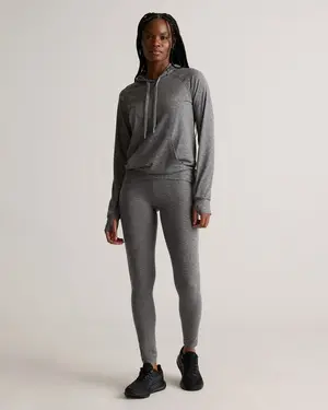 Quince Ultra-soft Performance Leggings - Heather Grey