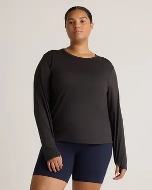 Quince Relaxed Performance Tops For Women
