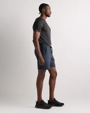 Quince Super Soft Performance Shorts - Heather Deep Navy