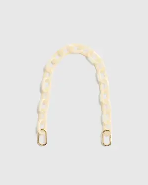 Quince Resin Shoulder Strap - Cream