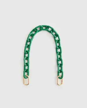 Quince Resin Shoulder Strap Emerald