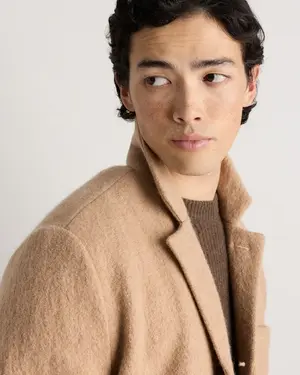 Quince Boiled Wool Cashmere Blazer