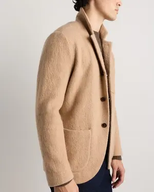 Quince Boiled Wool Cashmere Blazer