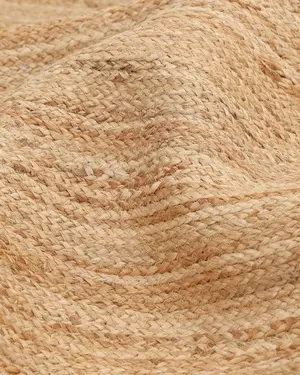 Quince Sol Hand-braided Jute Rug - Natural