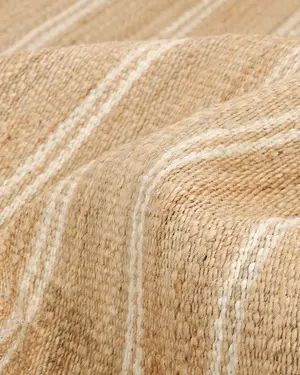 Quince Rain Handwoven Jute Rug - Natural
