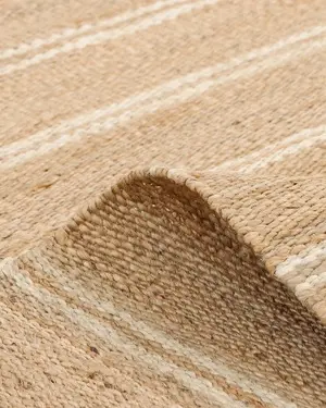 Quince Rain Handwoven Jute Rug - Natural