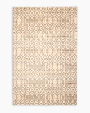 Quince Birch Handwoven Jute-blend Rug - Ivory