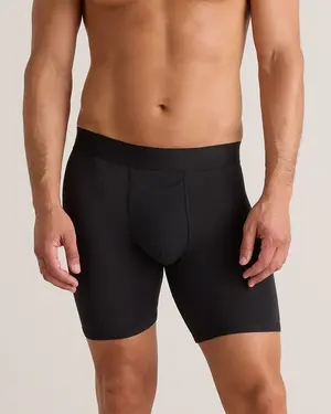 Quince Micromodal 6" Boxer Brief - Black