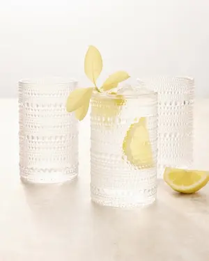 Quince Fortessa Jupiter Tall Glass Tumbler - Clear