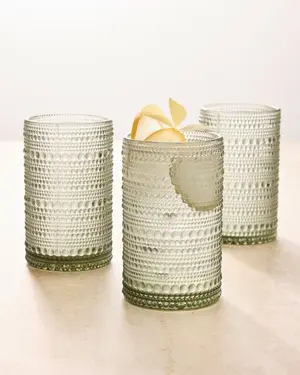 Quince Fortessa Jupiter Tall Glass Tumbler - Grey