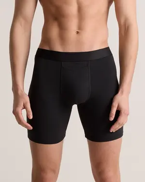 Quince 6 Boxer Brief - Black