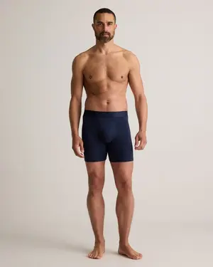 Quince 6 Boxer Brief - Navy