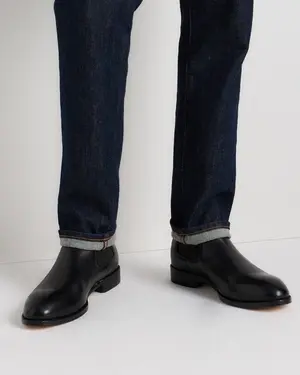 Quince Leather Dress Chelsea Boot