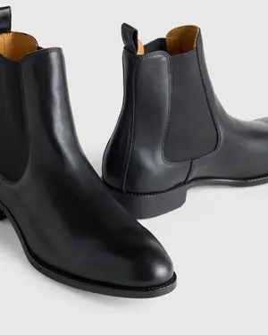 Quince Leather Dress Chelsea Boot