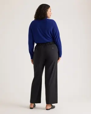 Quince Italian Wool Pleated Trousers