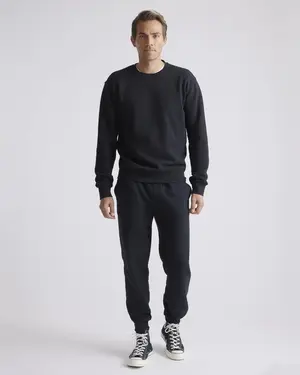 Quince Organic Heavyweight Fleece Crew Sweatshirt