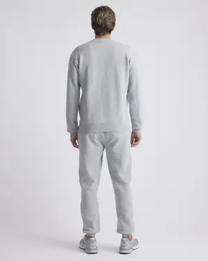 Quince Heavyweight Fleece Crew Sweatshirt - Heather Grey
