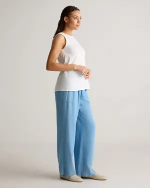 Quince Cotton Modal Muscle Tank Top - White