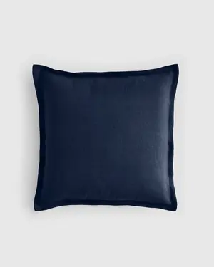 Quince European Linen Sham - Navy
