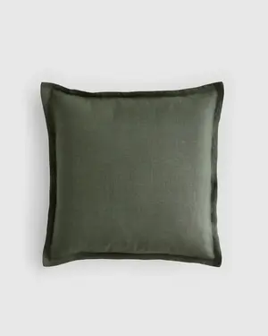 Quince European Linen Sham - Pine