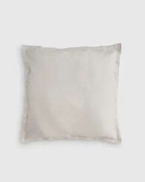 Quince European Linen Sham - Sand