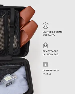 Quince Expandable Carry-on Suitcase - Tan