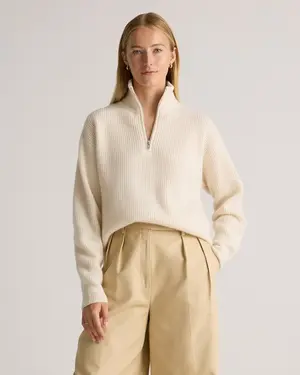 Merino Wool Sweaters with Side Zippers
