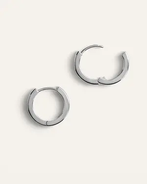 Quince Huggie Hoop Earrings
