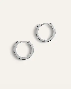 Quince Huggie Hoop Earrings