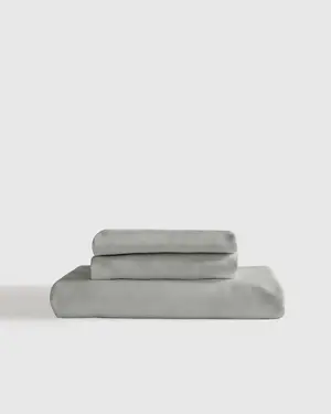Quince Bamboo Fitted Sheet Set Eucalyptus