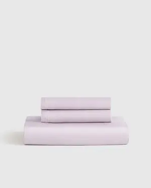 Quince Bamboo Fitted Sheet Set Orchid