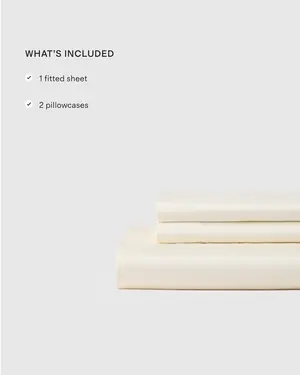 Quince Bamboo Fitted Sheet Set - Walnut
