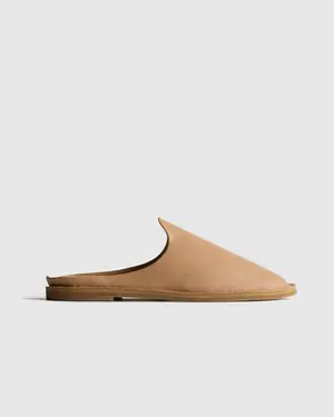 Quince Italian Leather Mule Slip-ons