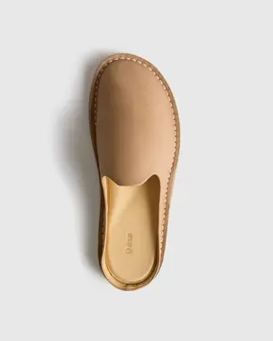 Quince Italian Leather Mule Slip-ons
