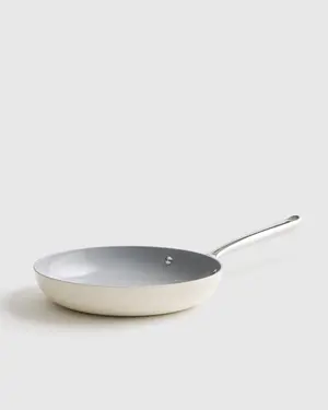 Quince Ceramic Nonstick 10" Frying Pan - Ivory