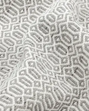 Quince Vale Handwoven Wool Rug - Grey