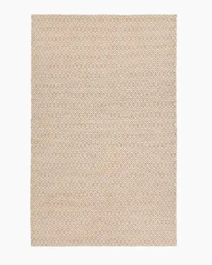 Quince Vale Handwoven Wool Rug - Natural