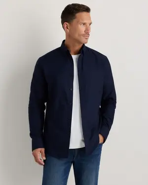 Quince Oxford Shirt - Deep Navy