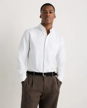 Quince Oxford Shirt - White