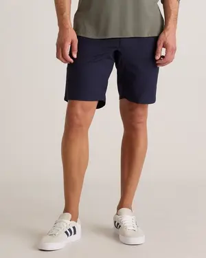 Quince Organic Stretch Shorts - Deep Navy