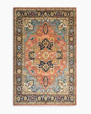 Quince Sina Hand-knotted Wool Rug - Red