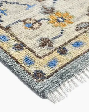 Quince Reed Hand-knotted Wool Rug