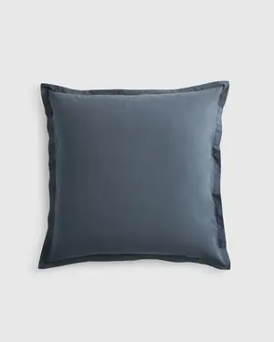 Quince Organic Brushed Cotton Sham - Nightfall