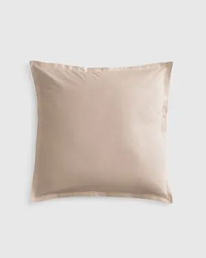 Quince Organic Brushed Cotton Euro Sham Toffee