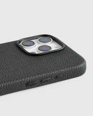 Quince Leather Phone Magsafe Case - Black
