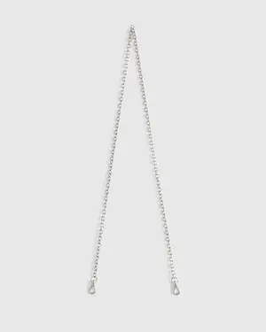 Quince Chain Crossbody Strap - Shiny Silver