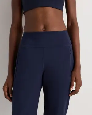 Quince Whistler Mid-rise Thermal Jogger - Deep Navy