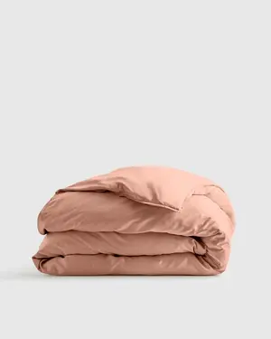Quince Bamboo Duvet Cover Clay